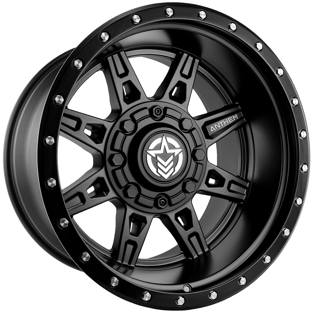 Anthem Off-Road Rogue Black Wheel 20x12 -44 6x135 - Off-Road Rim Financing