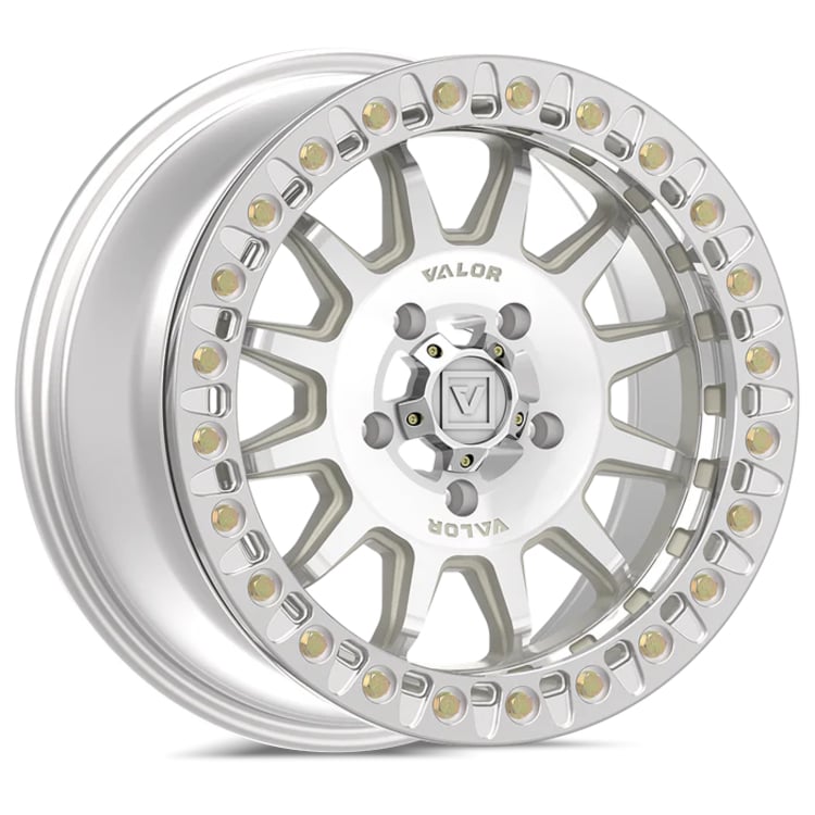 Valor V09 Beadlock Raw Wheel 15x10 4x156 - Off-Road Rim Financing