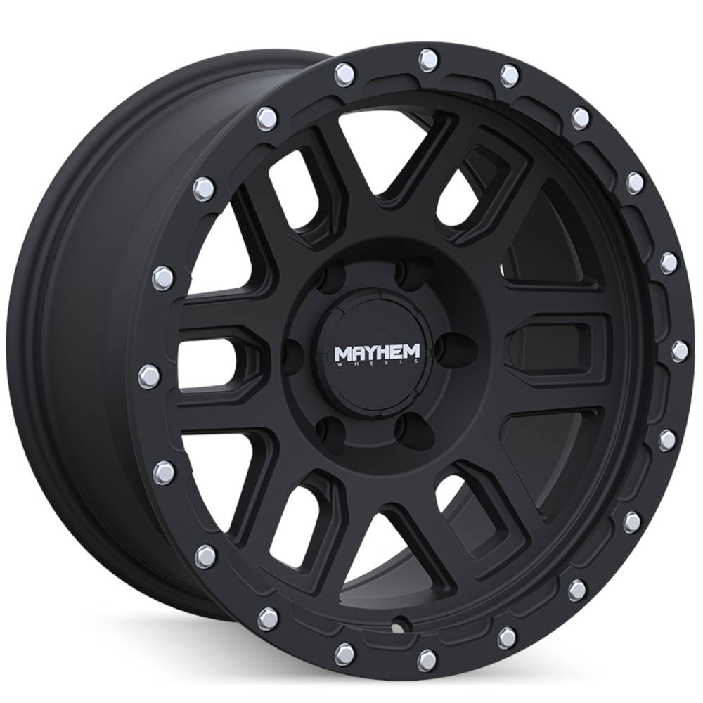 Mayhem Delta Black Wheel 20x9 5x5 - Off-Road Rim Financing