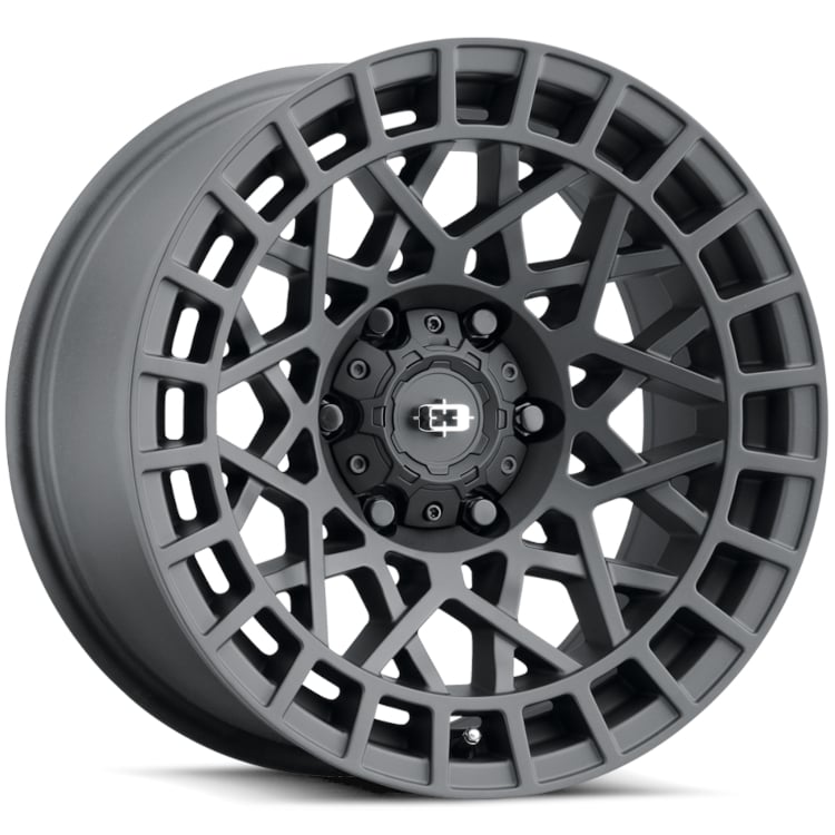 Vision Savage Black Wheel 15x7 +15 5x100 - Off-Road Rim Financing