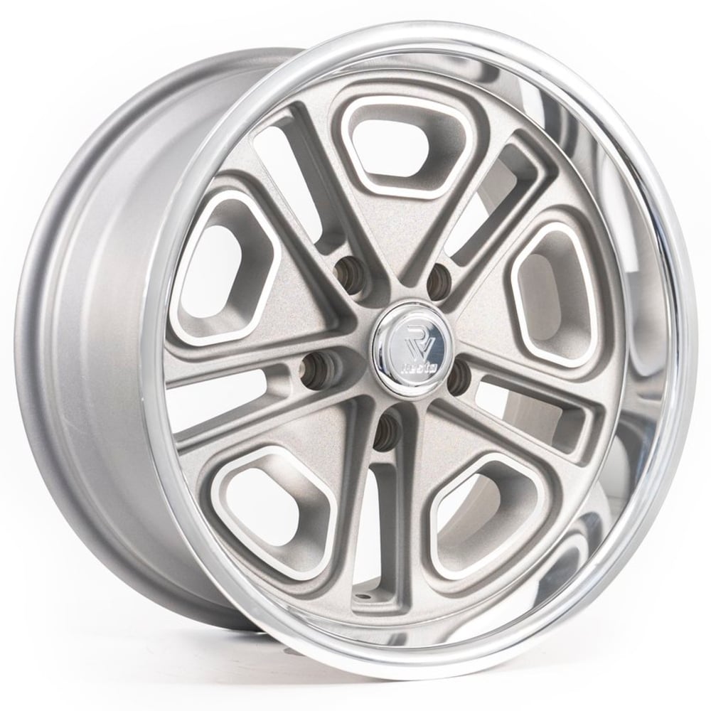 Resto Del Ray Gray/Silver Wheel 17x9.5 +1 5x5 - Off-Road Rim Financing