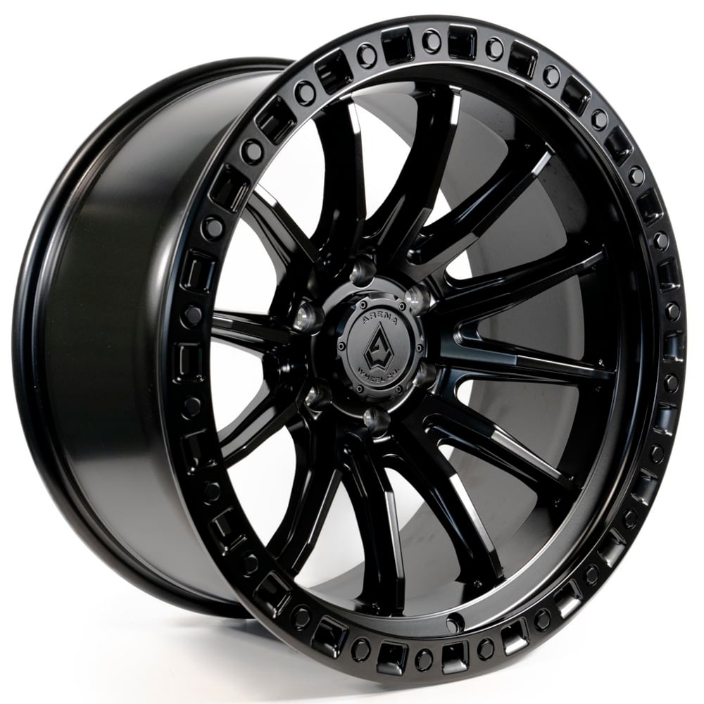 Arena Mission Black Wheel 17x9 6x5.5 - Off-Road Rim Financing