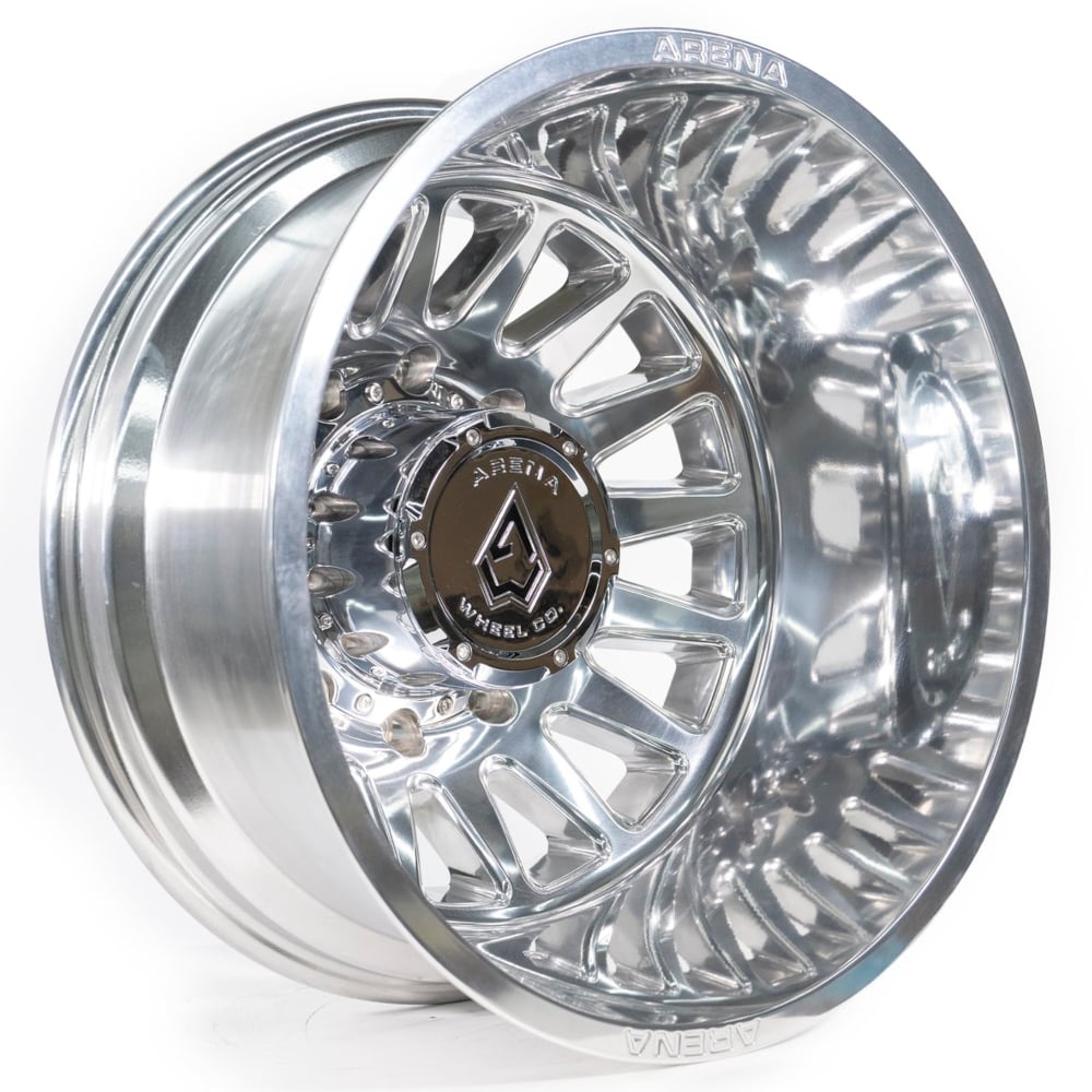 Arena Rival Dually Polished Wheel 20x8.25 -202 8x200 - Off-Road Rim ...