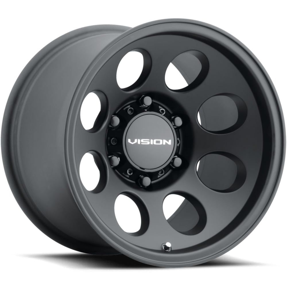 Vision Midway Black Wheel 15x6 6x5.5 - Off-Road Rim Financing