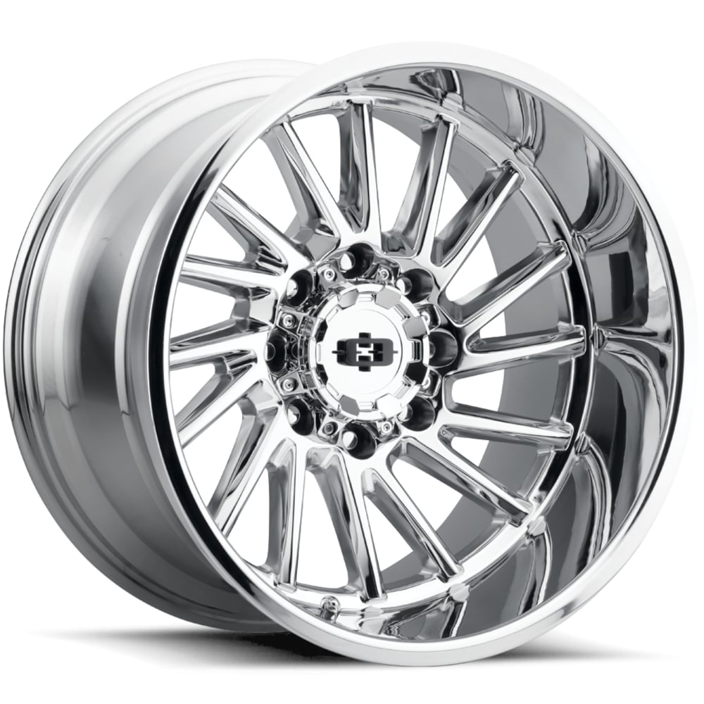 Vision Rapier Chrome Wheel 20x10 -25 5x5 - Off-Road Rim Financing
