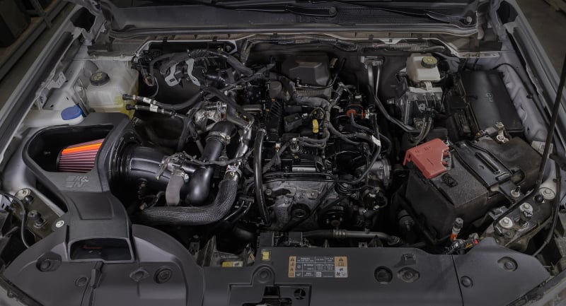 K&N 2024 Ford Ranger L4 2.3L NextGen Cold Air Intake | Off-Road Rim ...