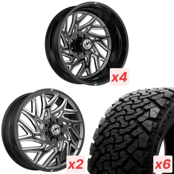 Dually 8x6.5 XF Offroad XF-229 + Venom Power Terra Hunter X/T | Off ...